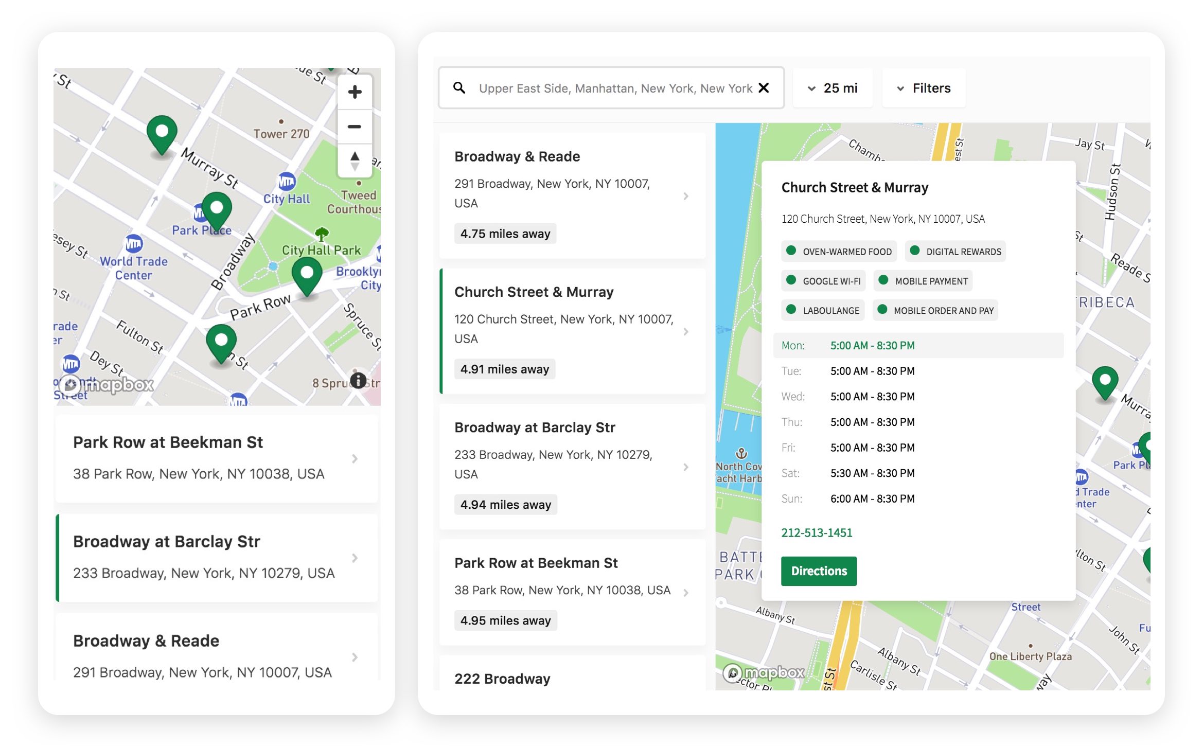 Store Locator Software Features - StoreRocket